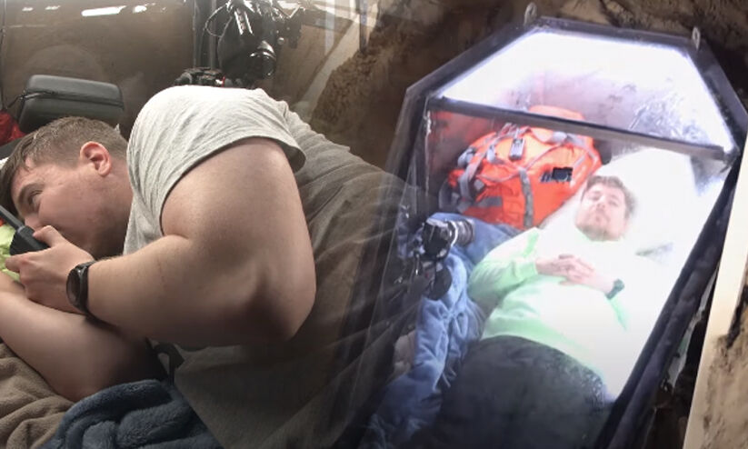 യൂട്യൂബറെ ജീവനോടെ കുഴിച്ചുമൂടി; ഗ്ലാസ് ശവപ്പെട്ടിയിൽ കഴിഞ്ഞത് 50 മണിക്കൂർ, വിഡിയോ | YouTuber ...