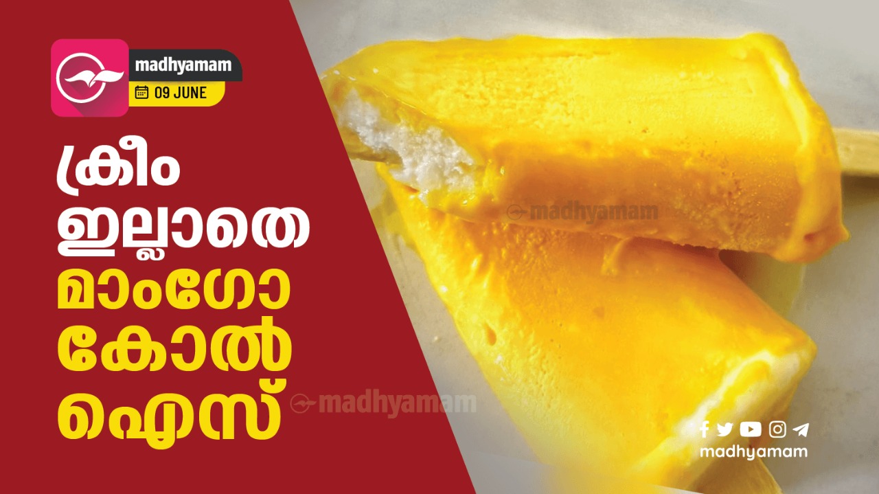 ക്രീം ഇല്ലാതെ മാംഗോ കോൽ ഐസ് | Mango Bar or Raw Mango Bar How To Make ...