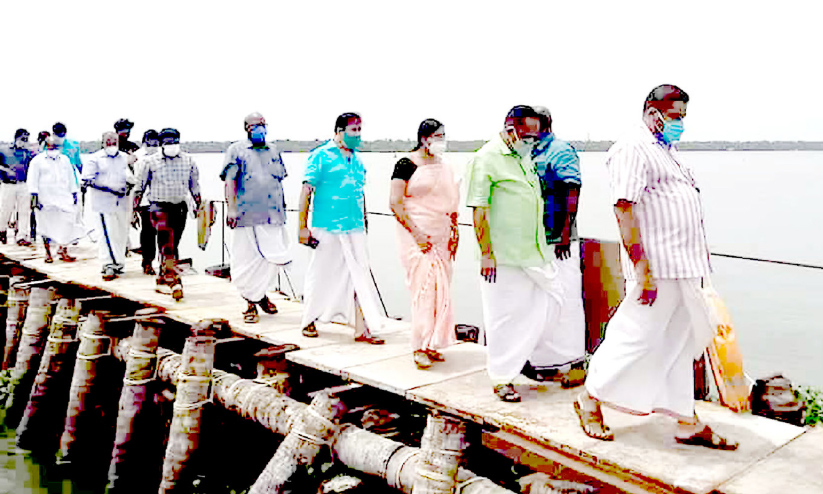 പെരുമ്പളം പാലം: അപ്രോച്ച് റോഡ് സ്ഥലമെടുപ്പിന് നടപടി | Perumbalam Bridge ...