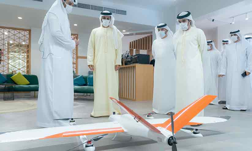 ആളില്ലാ ചെറുവിമാനവുമായി അജ് മാന്‍ നഗരസഭ | Ajman introducing modern ...