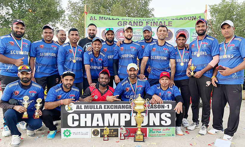 എ ഫ്. സി ൽ സീ സ ൺ-1 ക്രി ക്ക റ്റ്‌ ലീ ഗ്: എ സ്. കെ. സി. സി ജേ താ ക്ക ളാ ...