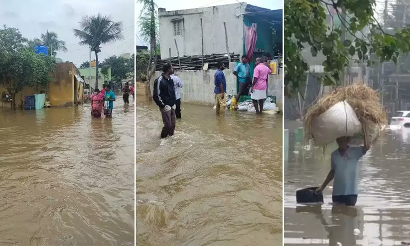 ആന്ധ്രപ്രദേശ് പ്രളയത്തിൽ മരണം 49 ആയി | In Andhra Pradesh's Nellore, The ...
