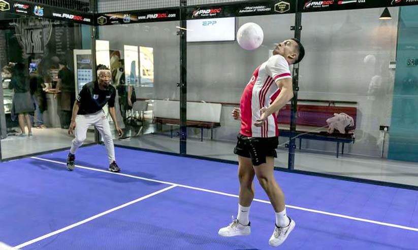 പാ ഡ് ബാ ളി നെ യും നെ ഞ്ചി ലേ റ്റി ദു ബൈ | Sports Hub: dubai loves ...