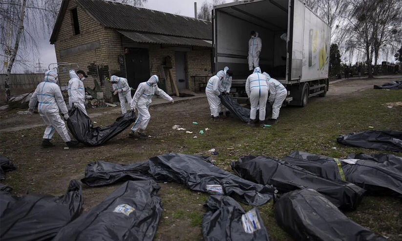 Ukraine with evidence of rape by Russian troops before killing women ...