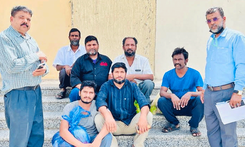 ജയിലിൽനിന്ന് ആറ് ഇന്ത്യക്കാർ നാട്ടിലേക്ക് യാത്രയായി | Six Indians ...