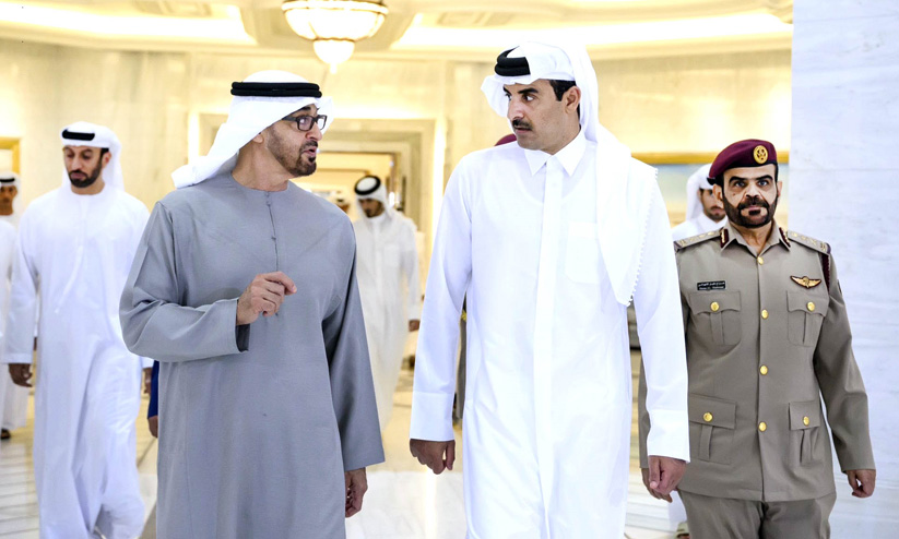 ശൈഖ് മുഹമ്മദ് ബിൻ സായിദ് ഖത്തർ സന്ദർശിച്ചു | Sheikh Mohammed bin Zayed ...