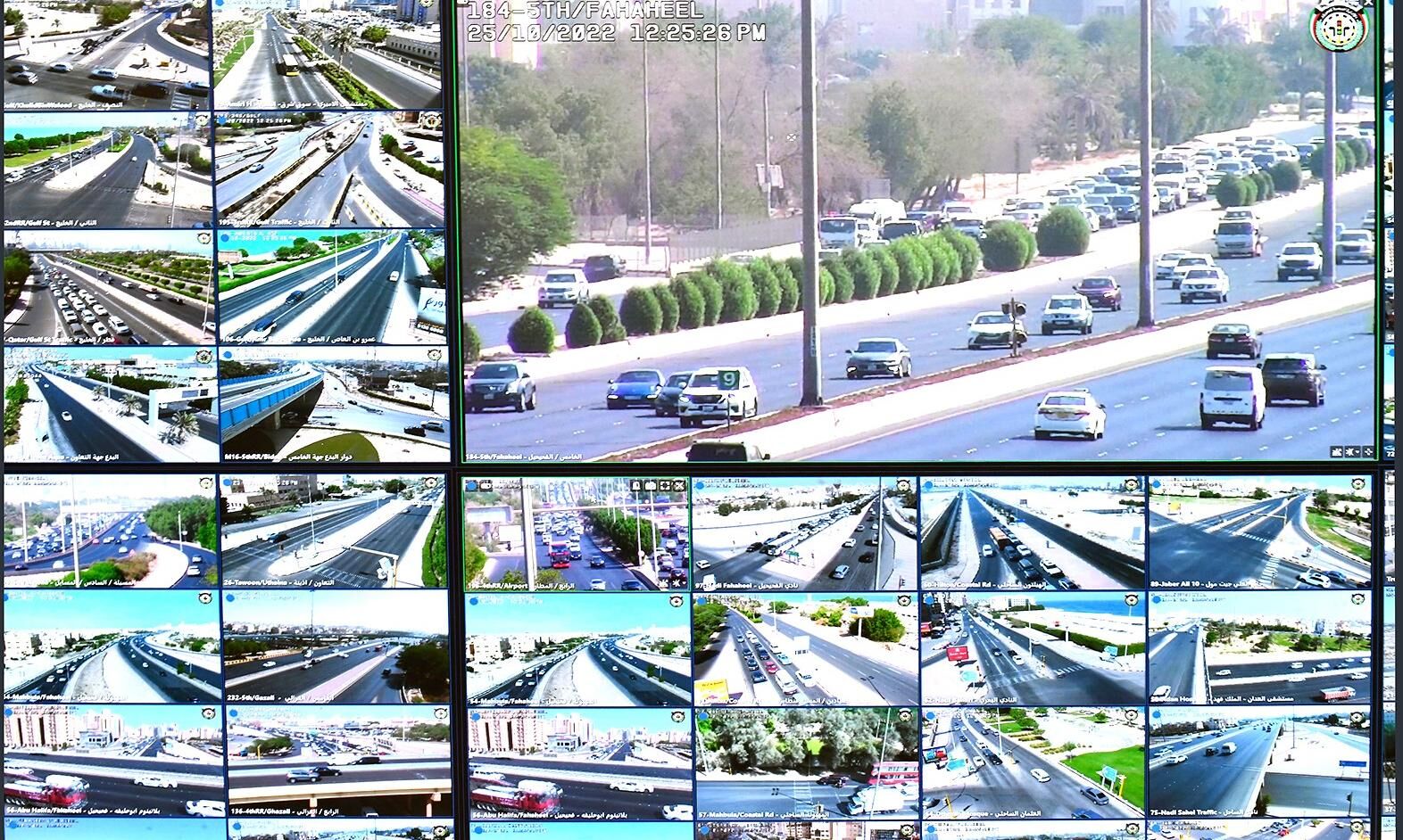 3.4 million traffic violations in Kuwait till December this year ...