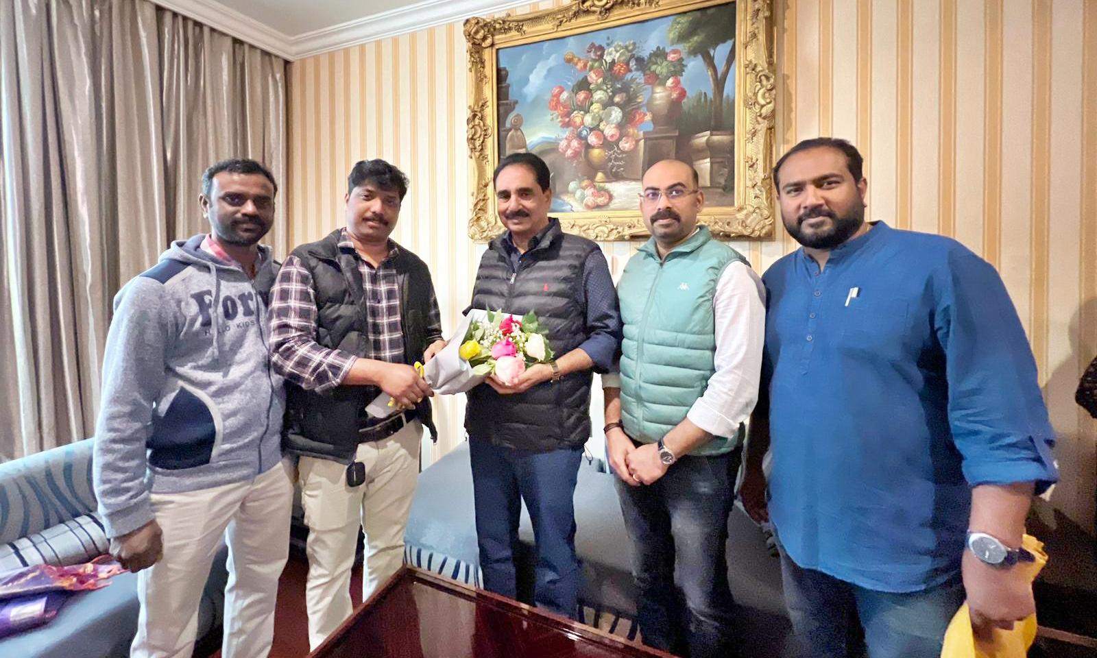 എൻ.കെ. പ്രേമചന്ദ്രൻ എം.പിയുമായി കൂടിക്കാഴ്ച നടത്തി | Meeting with NK ...
