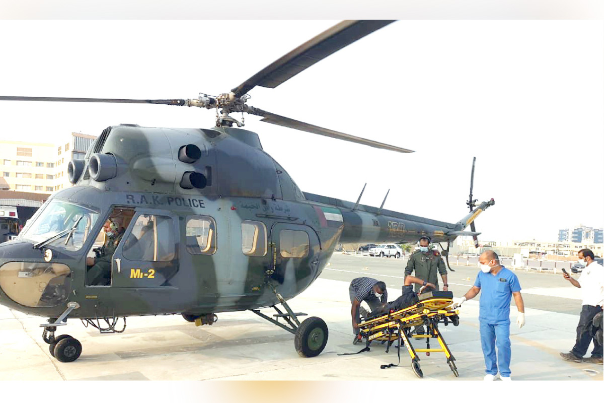 88 രക്ഷാദൗത്യം നടത്തി റാക് പൊലീസ് വ്യോമയാന വിഭാഗം | RAK Police Aviation ...