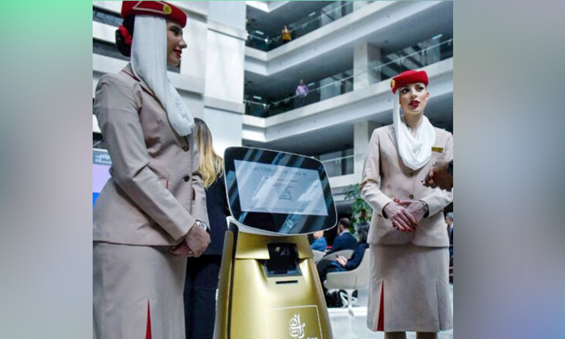 ചെക് -ഇൻ ചെയ്യാൻ വരുന്നു; എമിറേറ്റ് സിന്‍റെ ‘സാറ’ | Emirates airline to ...