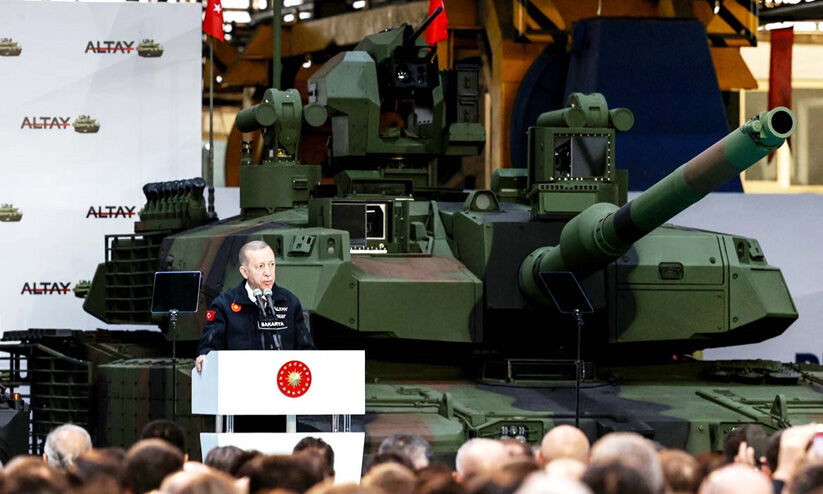 ഖ ത്ത രി- തു ർ ക്കി പ ങ്കാ ളി ത്ത മു ള്ള ‘അ ൽ താ യ്’ ടാ ങ്ക് കൈ മാ റി ...