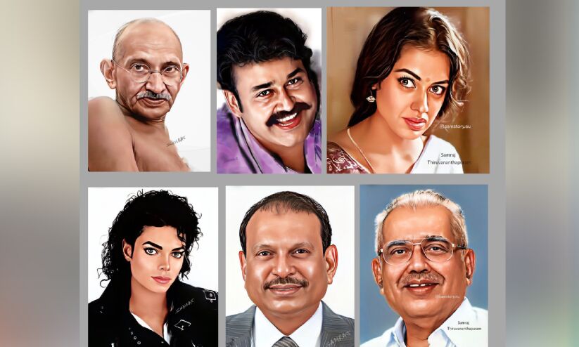 ഡിജിറ്റൽ ആർട്സ് രംഗത്ത് പുതുമകളുമായി സാം രാജ് | Sam Raj- digital arts ...