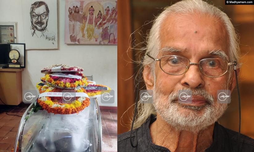 വരയുടെ തമ്പുരാൻ ഇനി ഓർമച്ചിത്രം | Artist Namboothiri is now a memory ...
