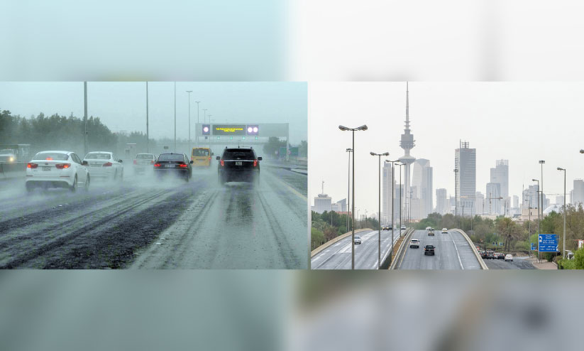 ക ന ത്ത ചൂ ടി ൽ ആ ശ്വാ സ മ ഴ | kuwait-rain in the summer heat | Madhyamam