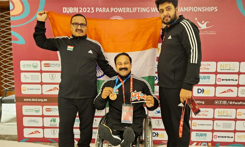 Kerala's Joby Mathew Wins Bronze at World Para Powerlifting ...