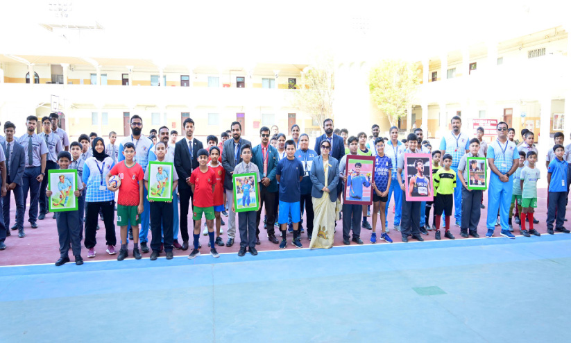 എം. ഇ. എ സ് ഇ ന്ത്യ ൻ സ്കൂ ളി ൽ ഇ ന്ത്യ യു ടെ ദേ ശീ യ കാ യി ക ദി നം ആ ...