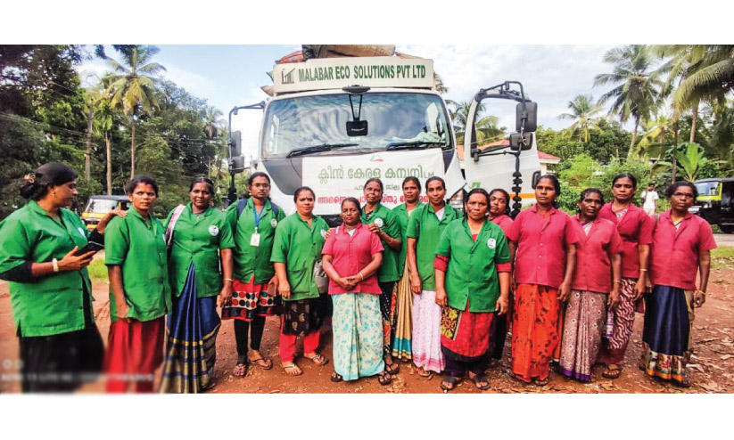 ക്ലീ ന്‍ കേ ര ള ക മ്പ നി ഒ രു വ ര്‍ഷം നീ ക്കി യ ത് 3694 ട ണ്‍ മാ ലി ...