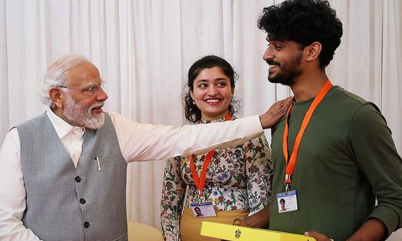 'അവിശ്വസനീയമായ പ്രഭാവലയം'; പ്രധാനമന്ത്രിയെ നേരിൽ കണ്ടതിനെക്കുറിച്ച് സുരേഷ് ഗോപിയുടെ മകൻ മാധവ് ...