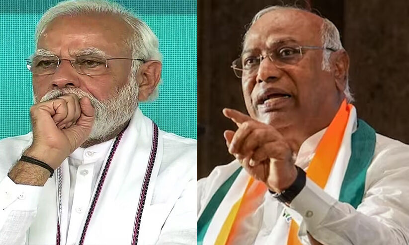 അവസാന സമ്മേളനത്തിൽ മോദിയെ ഇരുത്തി ഖാർഗെയുടെ കടന്നാക്രമണം | mallikarjun kharge against narendra ...