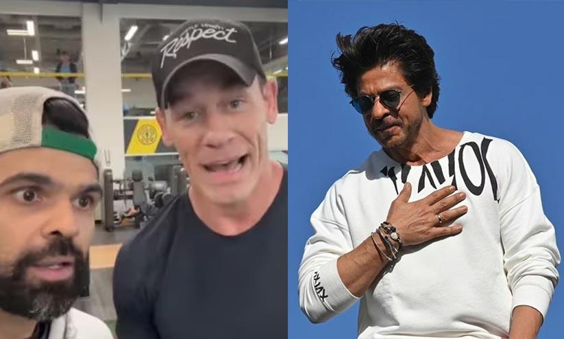 ഷാറൂഖ് ഖാന്റെ പാട്ടുമായി ജോൺ സിന- വിഡിയോ | John Cena sings 'Bholi Si ...