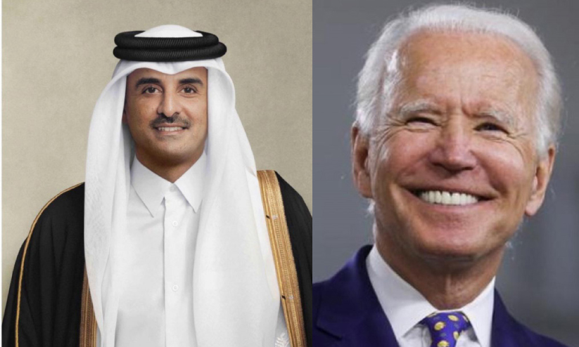 ഗസ്സ: അമീറും യു.എസ് പ്രസിഡന്റും ചർച്ച നടത്തി | Madhyamam