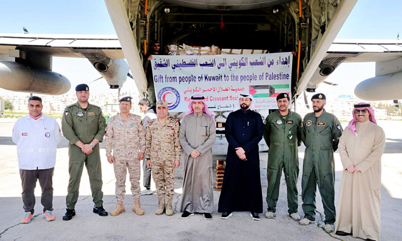 ഗ സ്സ ക്ക് കു വൈ ത്ത് സ ഹാ യം തു ട രു ന്നു; 10 ട ൺ അ വ ശ്യ സാ ധ ന ങ്ങ ...