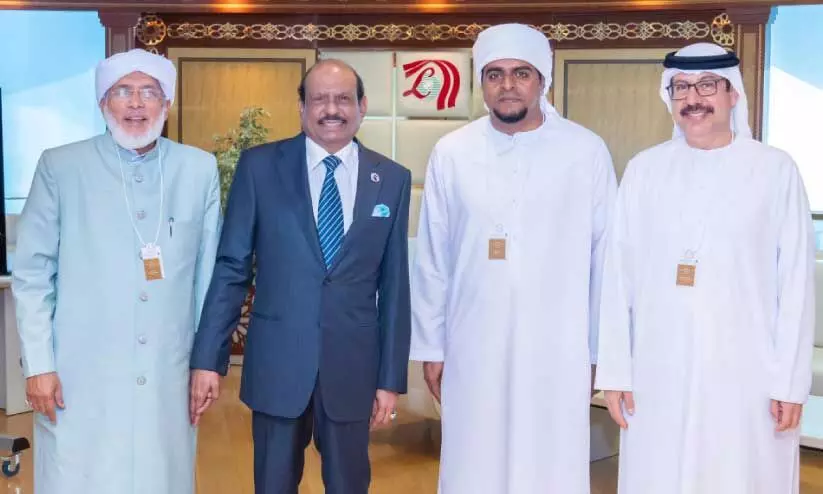 എം എ യൂ സു ഫ ലി യു മാ യി കൂ ടി ക്കാ ഴ്ച ന ട ത്തി Held Meeting With Ma Yusuf Ali Madhyamam