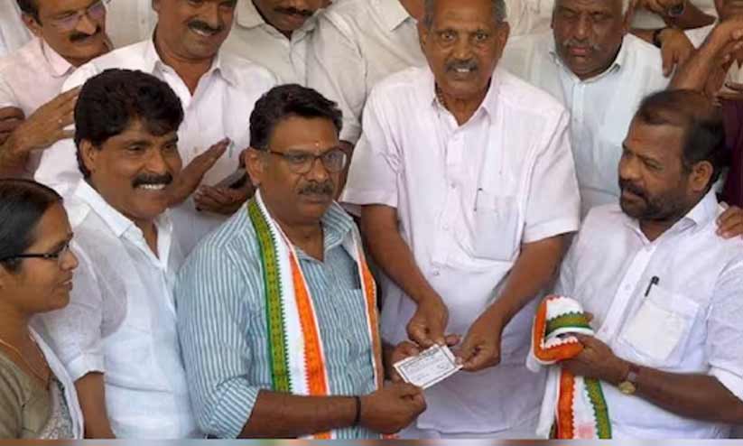 ബി.ജെ.പി വയനാട് ജില്ല മുന്‍ അധ്യക്ഷന്‍ കെ.പി. മധു കോണ്‍ഗ്രസില് ...