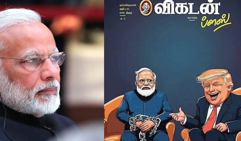 പ്രധാനമന്ത്രിയെ വിമർശിക്കുന്ന കാർട്ടൂൺ; വികടന്റെ വെബ്സൈറ്റ് ബ്ലോക്ക് ...
