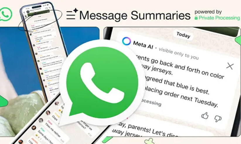 നിങ്ങളുടെ സ്വകാര്യ ചാറ്റുകൾ മെറ്റ കാണുന്നുണ്ടോ? എ.ഐ അ‌ൺറീഡ് ചാറ്റ് സമ്മറി ഫീച്ചറുമായി ...