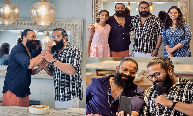 കാന്താരയുടെ വിജയം ആഘോഷിക്കാൻ ജയസൂര്യയുടെ വീട്ടിലെത്തി ഋഷഭ് ഷെട്ടി | Rishab shetty celebrated ...