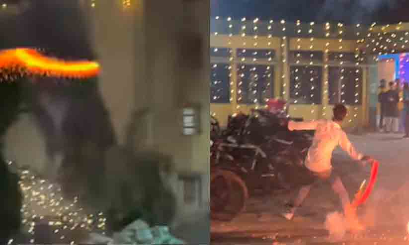 ദീപാവലിക്ക് റോക്കറ്റ് യുദ്ധം; ഗുവാഹത്തി ഐ.ഐ.ടിയിൽ പൊലീസ് നടപടി, വൈറ ...