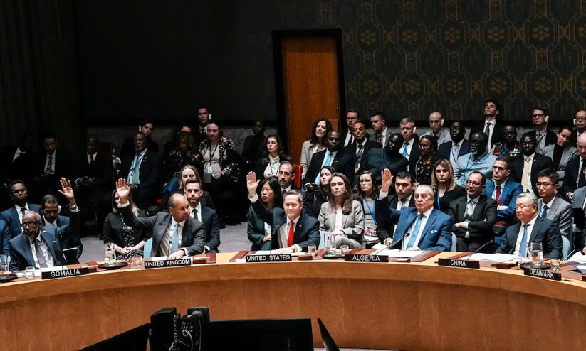 ഗസ്സയിൽ അന്താരാഷ്ട്ര സേനയെ വിന്യസിക്കാനുള്ള കരട് പ്രമേയം അംഗീകരിച്ച് യു ...