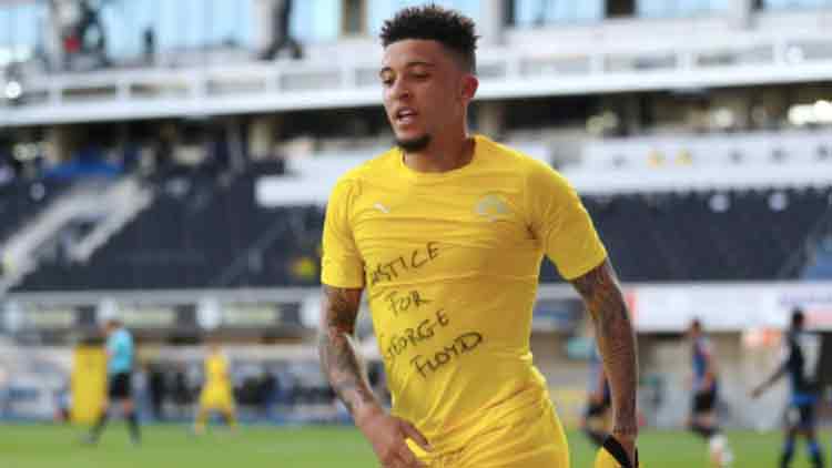 കോവിഡി നിടെ ‘മുടിവെട്ടി’ സാഞ്ചോ കുടുങ്ങി | jadon sancho hair cut ...