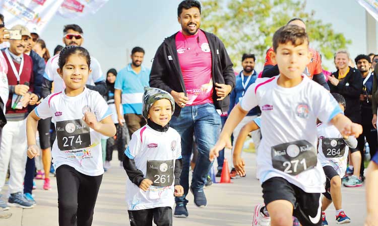 ആ വേ ശ മാ യി ഗ ൾ ഫ് മാ ധ്യ മം ‘ഖ ത്ത ർ റ ൺ 2020’ | qatar run 2020-qatar ...